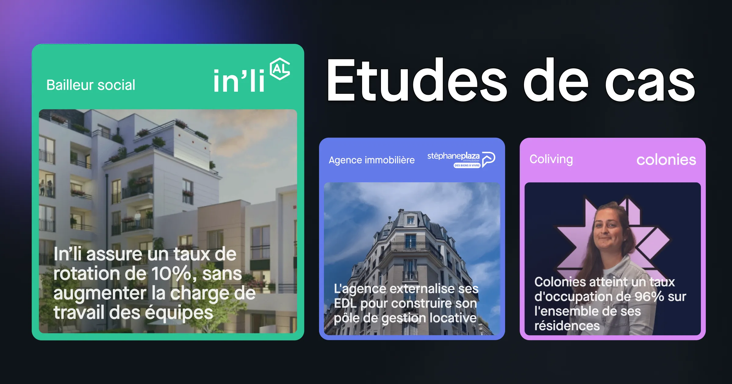 Cas d'études | Les exemples concrets de nos clients